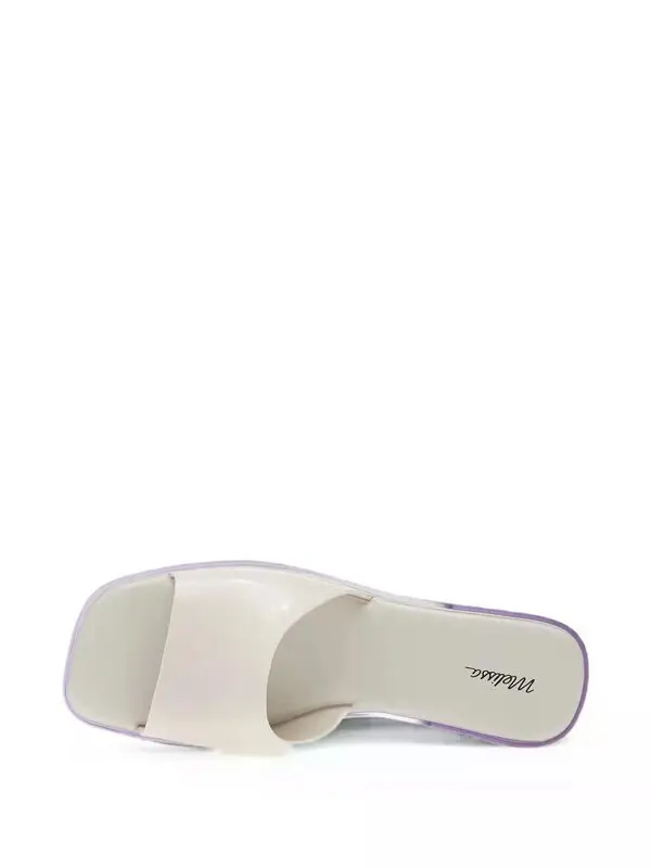 Melissa Translucent Block-heel Sandals