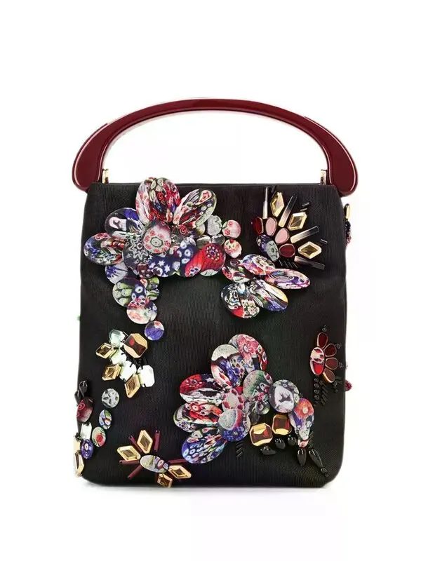 Dries Van Noten Micro Embroidered Bag