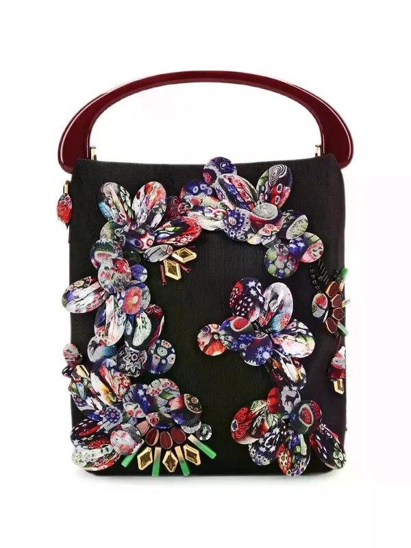 Dries Van Noten Micro Embroidered Bag