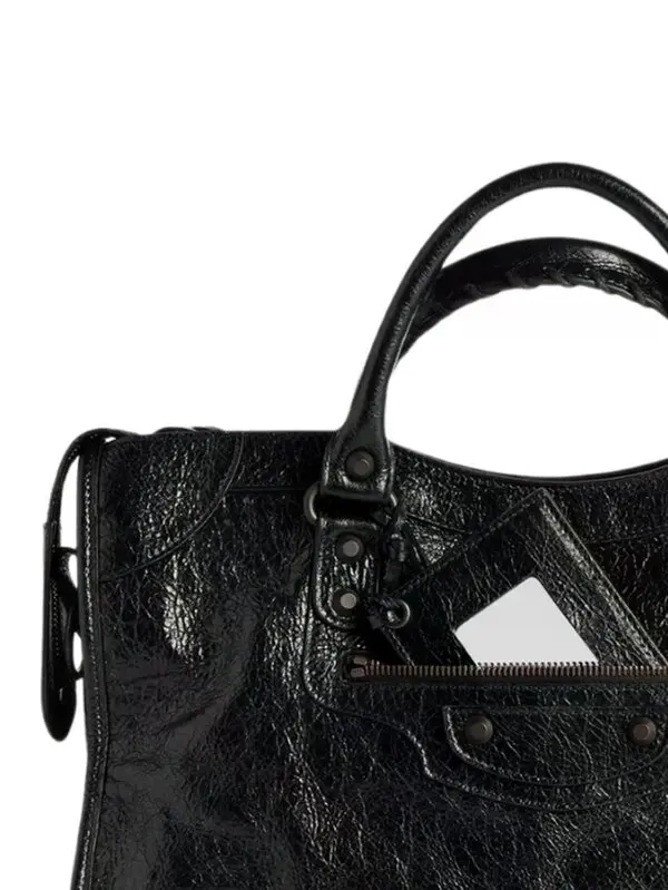 Balenciaga Le City Medium Shoulder Bag - Black