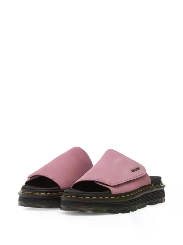 Dr. Martens Zebzag Touch-strap Platform Flat Sandals