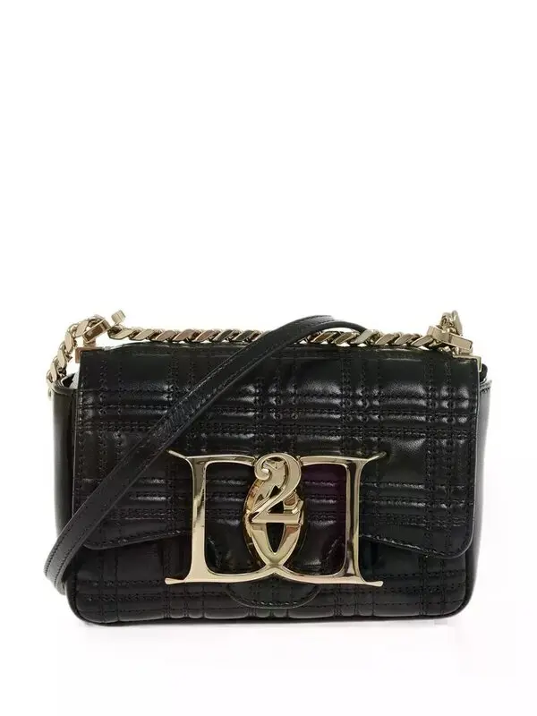 Dsquared2 Quilted Leather Shoulder Bag