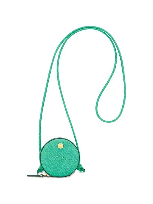 Longchamp Pure Grained-leather Coin Purse