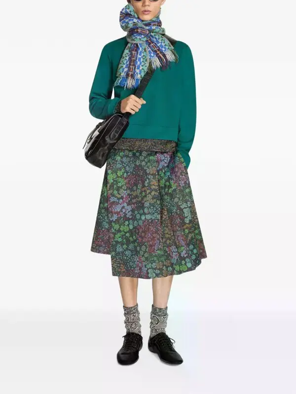 Dries Van Noten Jacquard Wool Scarf