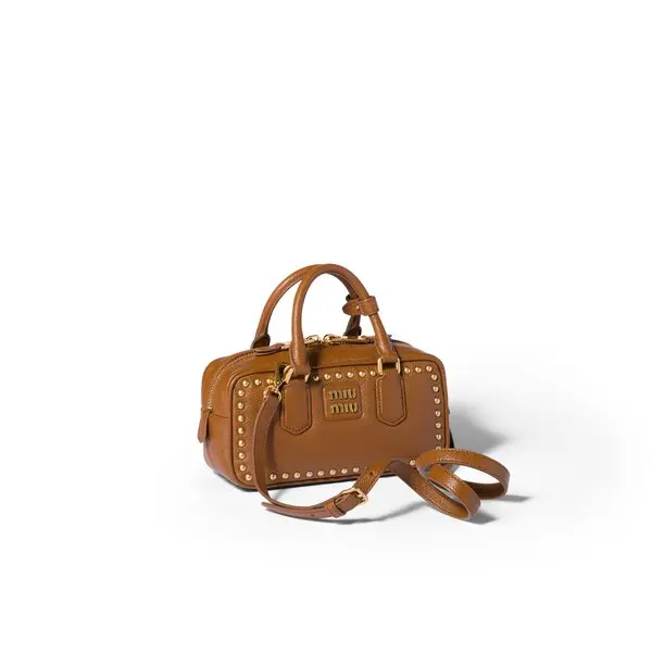 Miu Miu Arcadie Studded Leather Bag