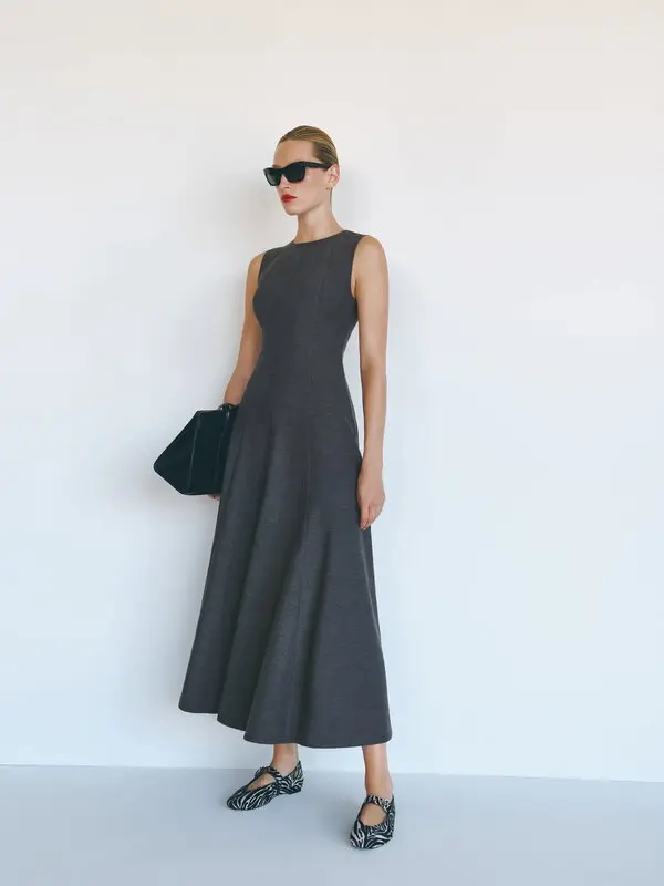 REFORMATION Cecilia Dress Dark
