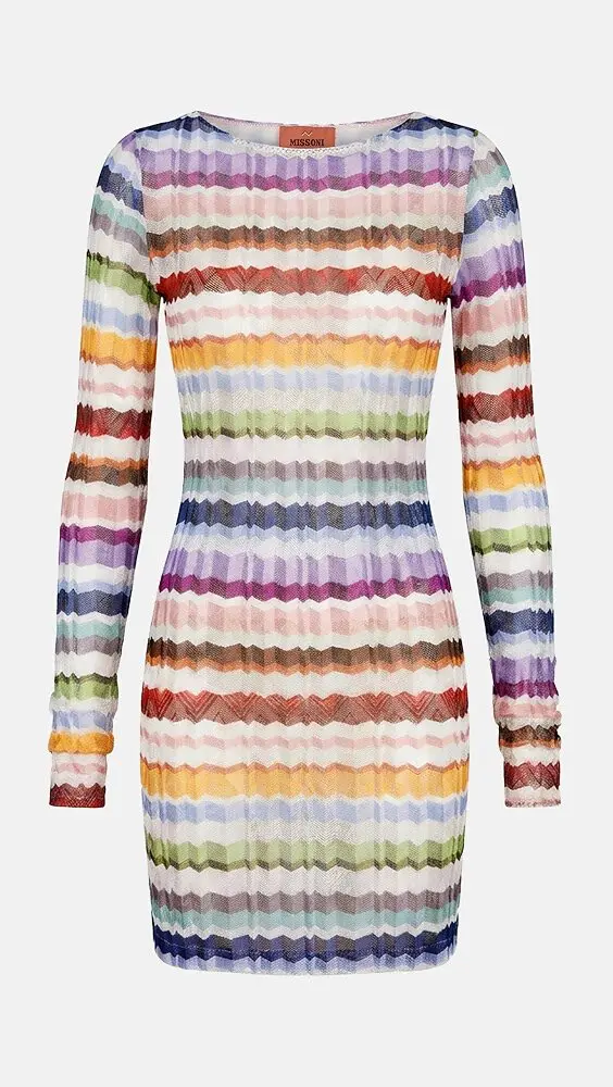 Missoni Long Sleeve T-shirt Dress