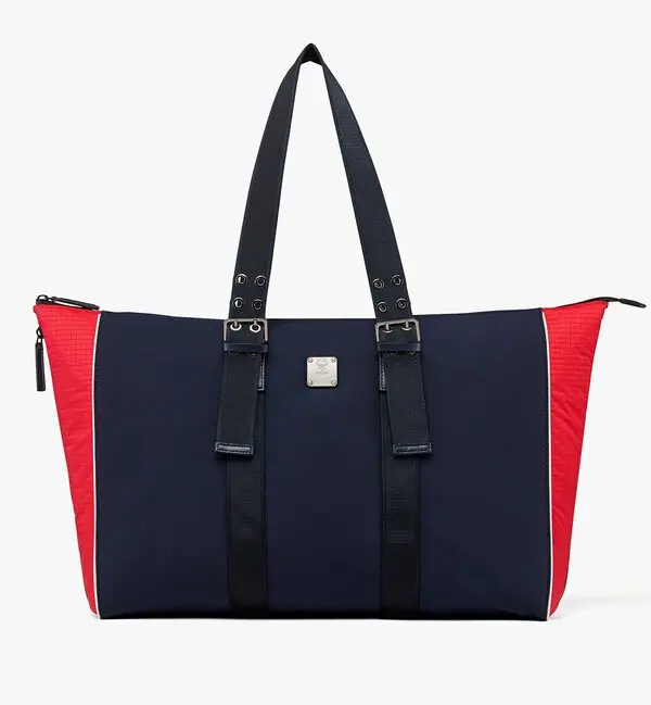 Mcm Aren Nova Tote In Nylon - Multi