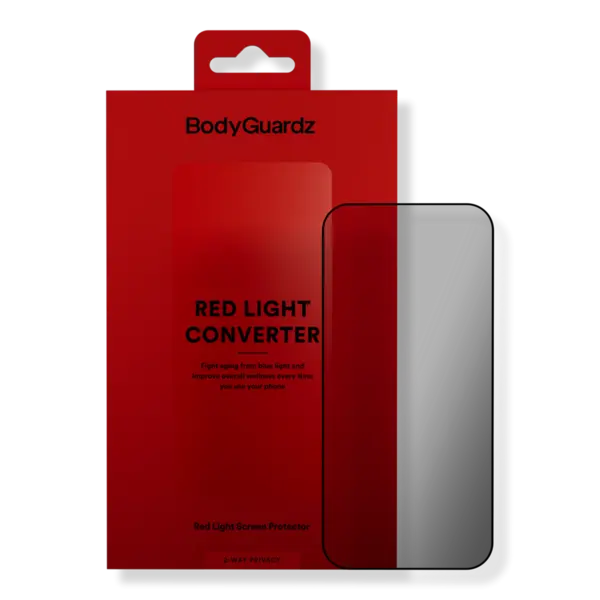 BODYGUARDZ Red Light Converter + Privacy Iphone 14+/13 Pro Max - One-color