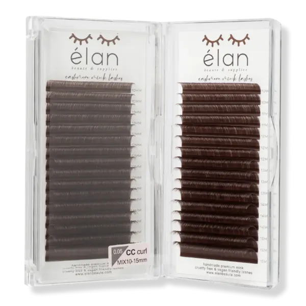 ELAN BEAUTE & SUPPLIES Cashmere Lash Tray - Dark Brown