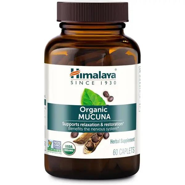 HIMALAYA WELLNESS Organic Mucuna 60 Caplets