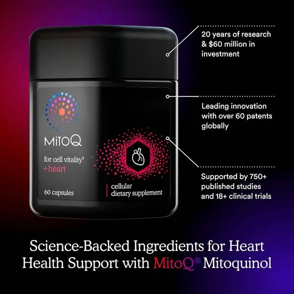 MITOQ Heart 60 Capsules