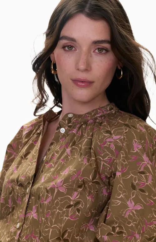 Rebecca Taylor Josie Pleat Shirt