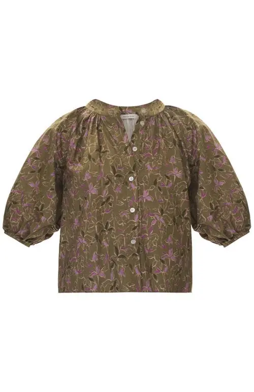 Rebecca Taylor Josie Pleat Shirt