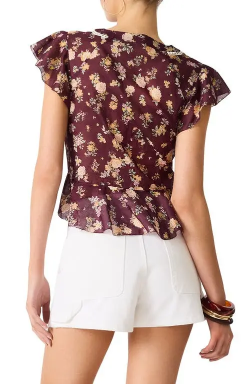 Steve Madden Leyla Cotton Voile Top