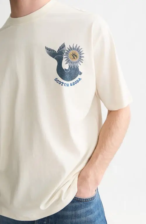 Scotch & Soda Loose Fit Graphic T-shirt