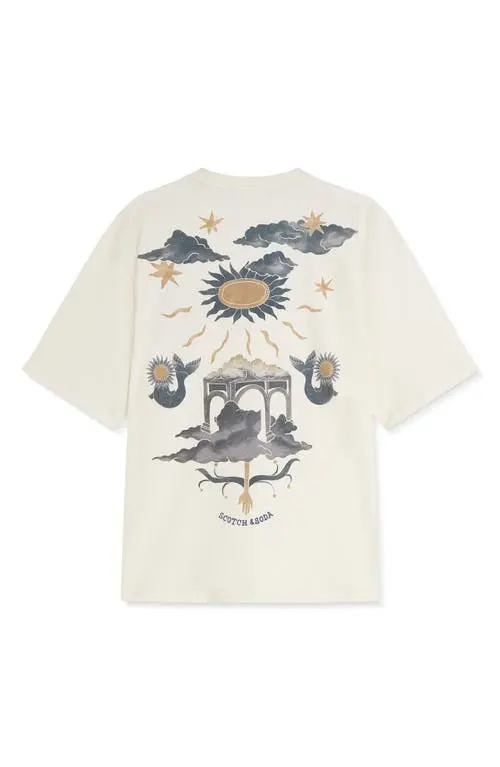 Scotch & Soda Loose Fit Graphic T-shirt