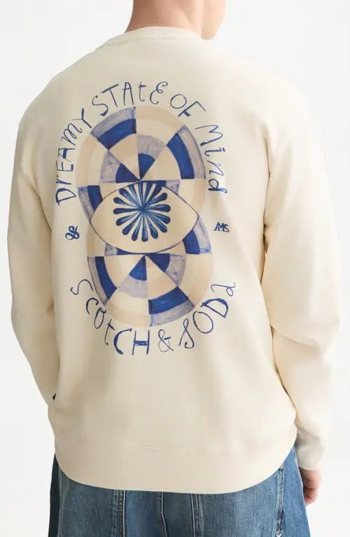 Scotch & Soda Graphic Crewneck Sweatshirt