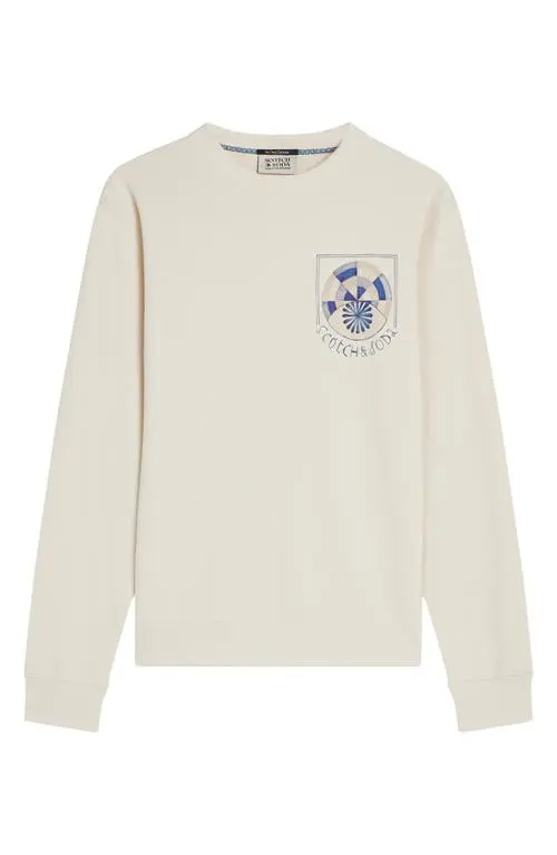 Scotch & Soda Graphic Crewneck Sweatshirt