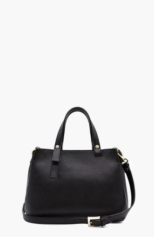 CAVALINHO Muse 490 Pebbled Leather Handbag - Black