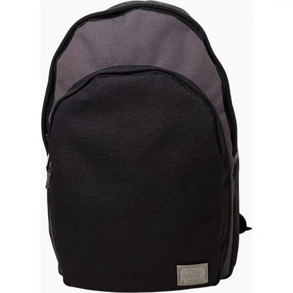 CAVALINHO Canvas And Leather Backpack