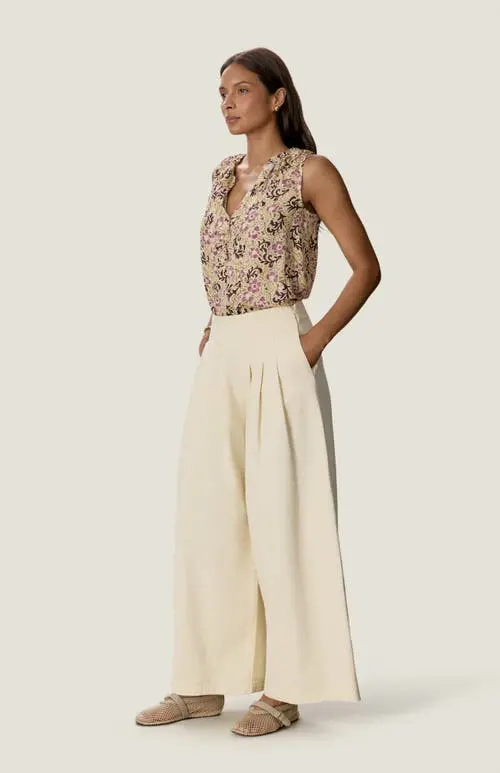 Rebecca Taylor Grace Wide Leg Pant