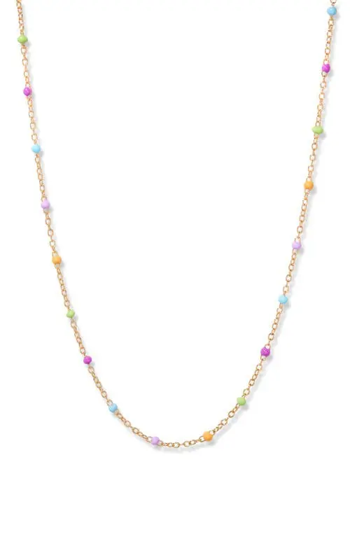 BROOK & YORK Sol 14k Plated Bead Necklace - Gold