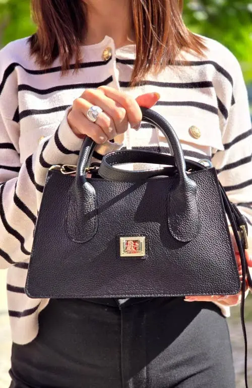 CAVALINHO Muse 558 Pebbled Leather Handbag