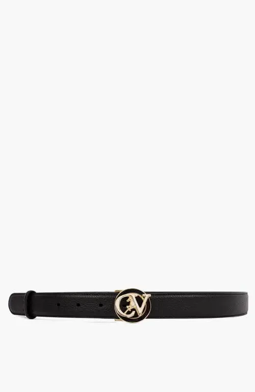 CAVALINHO Signature Cv Leather Belt - Black