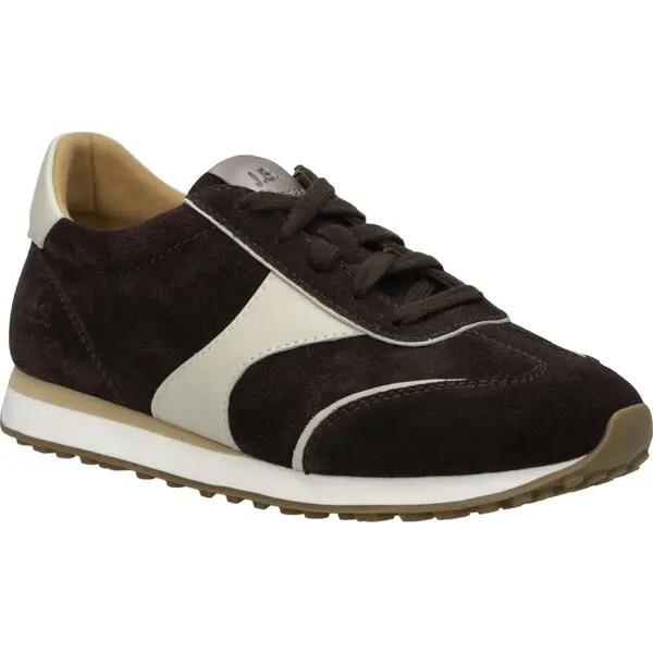 Josef Seibel Leather And Suede Lace-up Sneakers