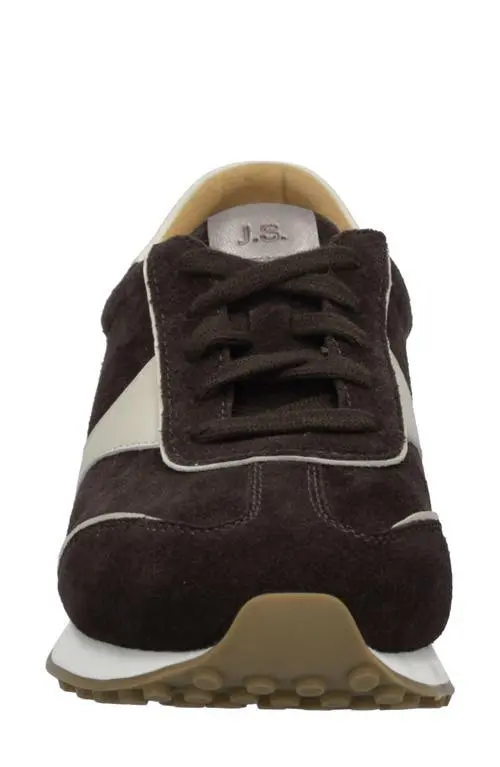 Josef Seibel Leather And Suede Lace-up Sneakers