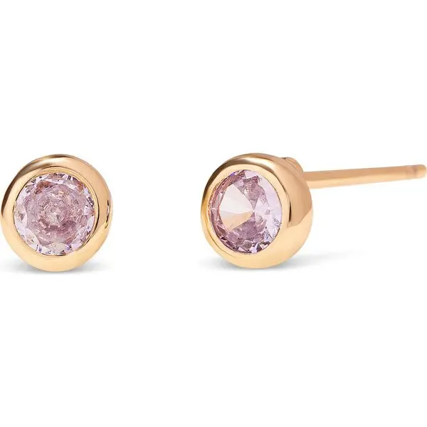 BROOK & YORK Eliza August Birthstone Stud Earrings - Gold/june