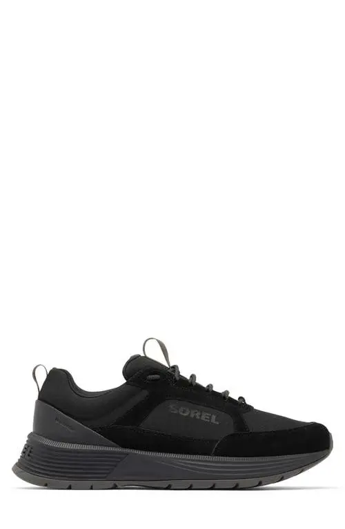 Sorel Outing Se Waterproof Sneaker - Black/black
