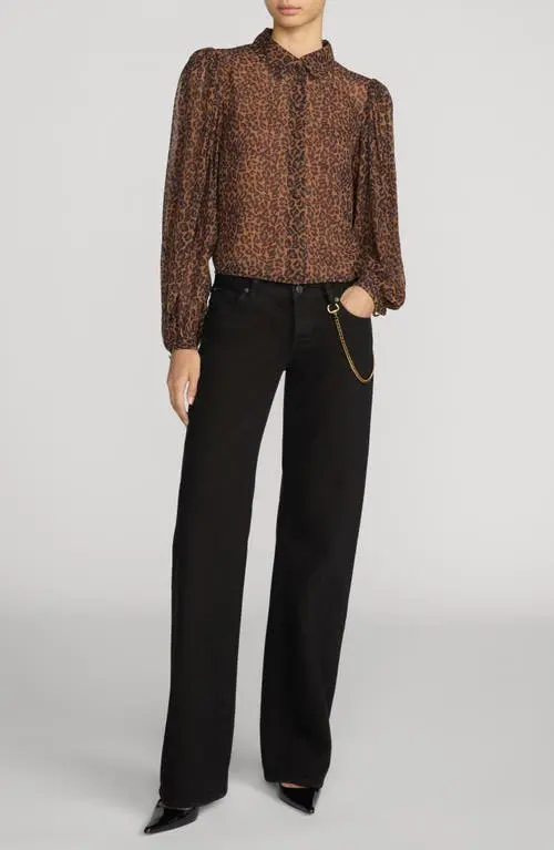 FRAME The Prairie Silk Shirt