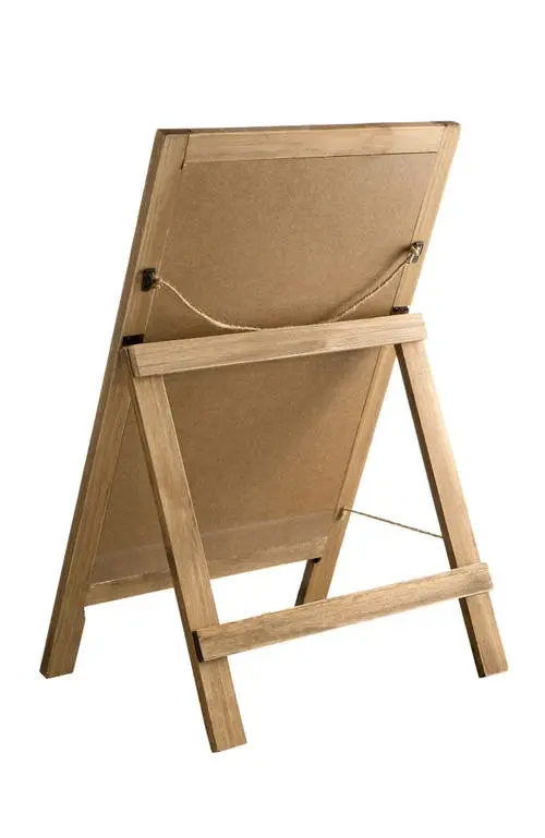 GLITZHOME 24"h Fall Wooden Easel Porch Sign Standing Decor