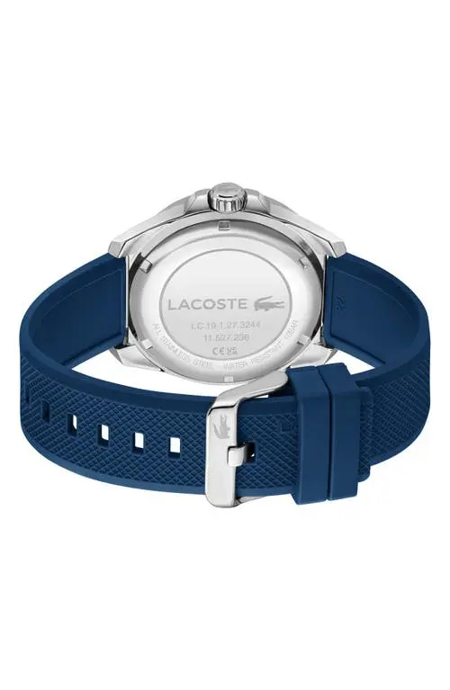 Lacoste Capbreton Silicone Strap Watch - Blue