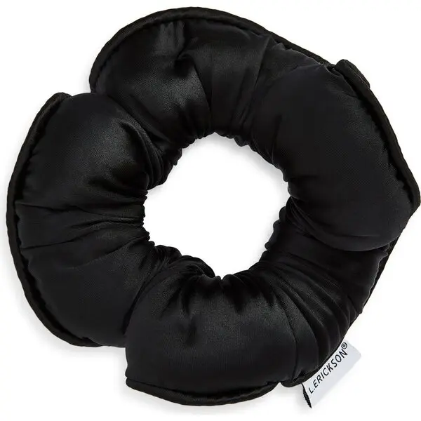 L. Erickson Oversized Scrunchie - Black