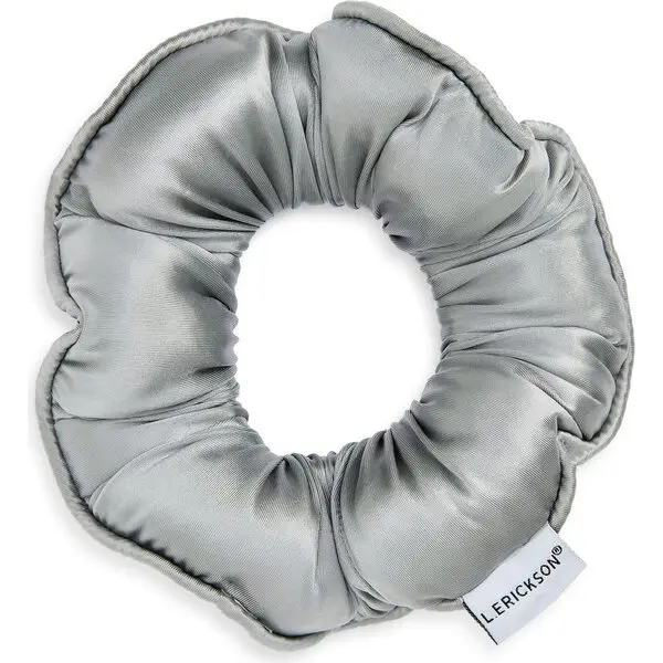 L. Erickson Oversized Scrunchie - Grey