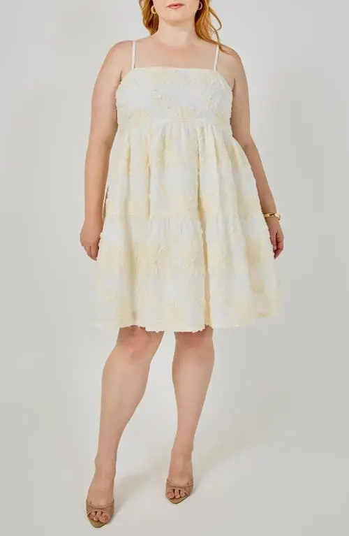 Endless Rose Floral Embroidered Minidress