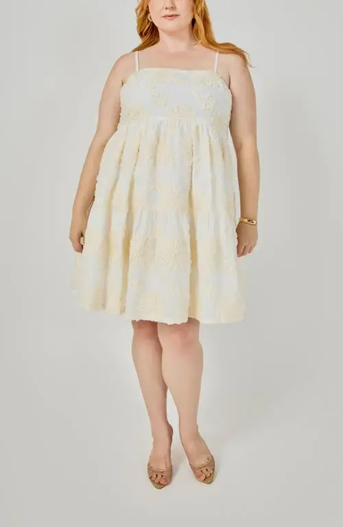 Endless Rose Floral Embroidered Minidress