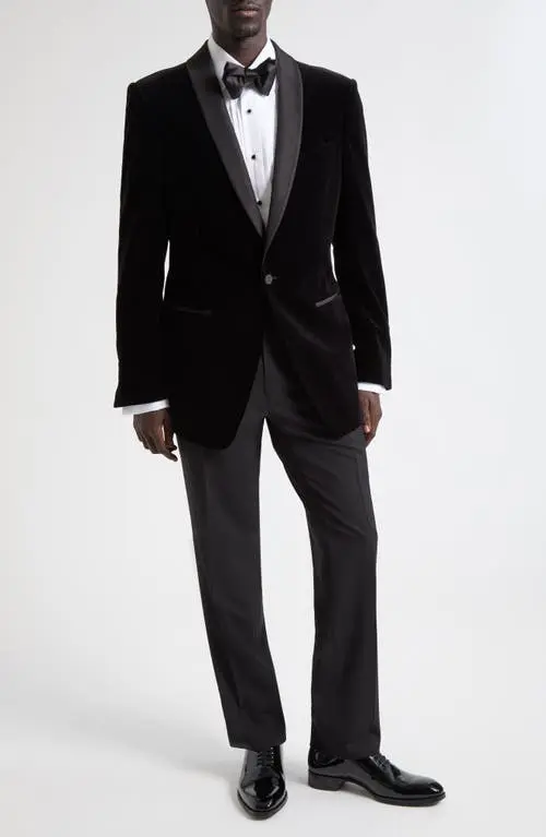 TOM FORD Shelton Slim Fit Stretch Wool Trousers