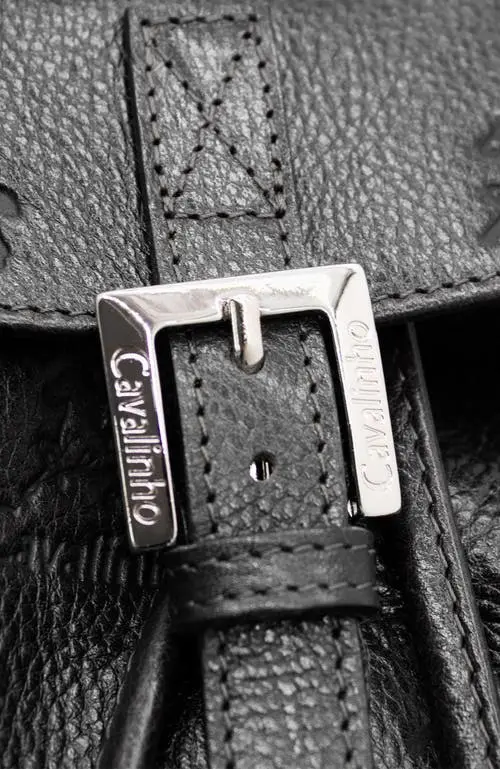 CAVALINHO Cavalo Lusitano Embossed Leather Backpack