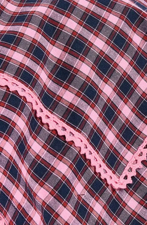 DAMSON MADDER Check Organic Cotton Bandana