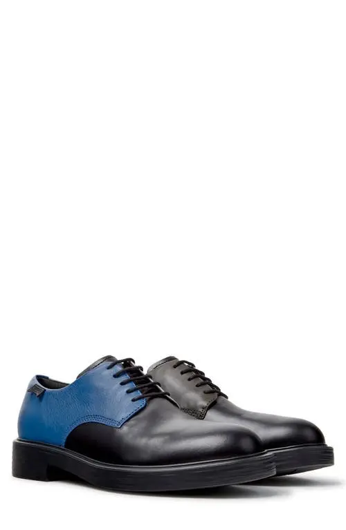 Camper Dean Twins Plain Toe Derby - Medium Blue