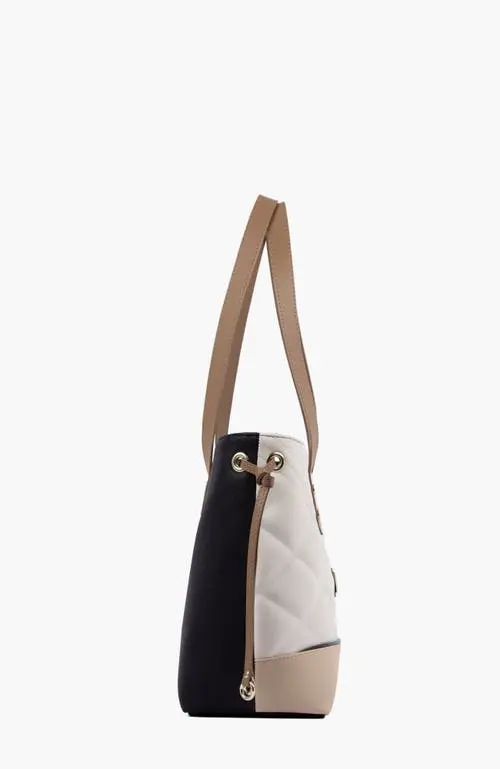 CAVALINHO Poesie 578 Tote Bag - Navy/white/beige