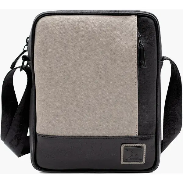 CAVALINHO Club 499 Traveler Crossbody Bag - Black/tan