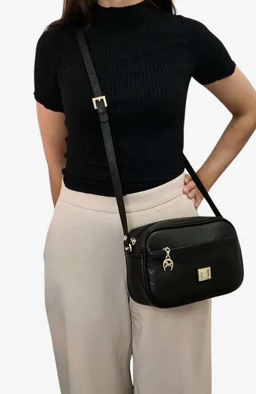 CAVALINHO Muse 511 Pebbled Leather Crossbody Bag