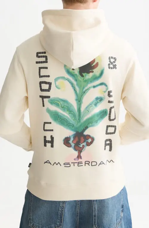 Scotch & Soda Graphic Cotton Hoodie