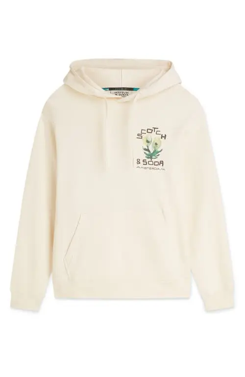Scotch & Soda Graphic Cotton Hoodie