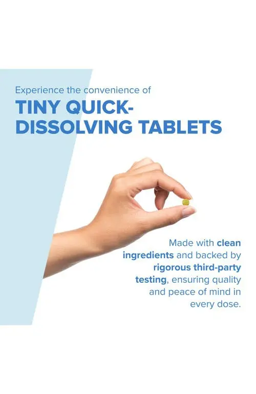 SUPERIOR SOURCE Advanced Zinc Immune Support Dissolvable Tablets